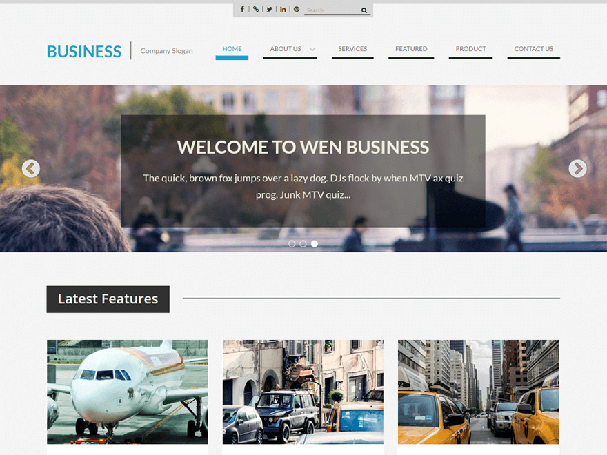 20+ Best Free Business WordPress Themes of 2024 - 8DegreeThemes