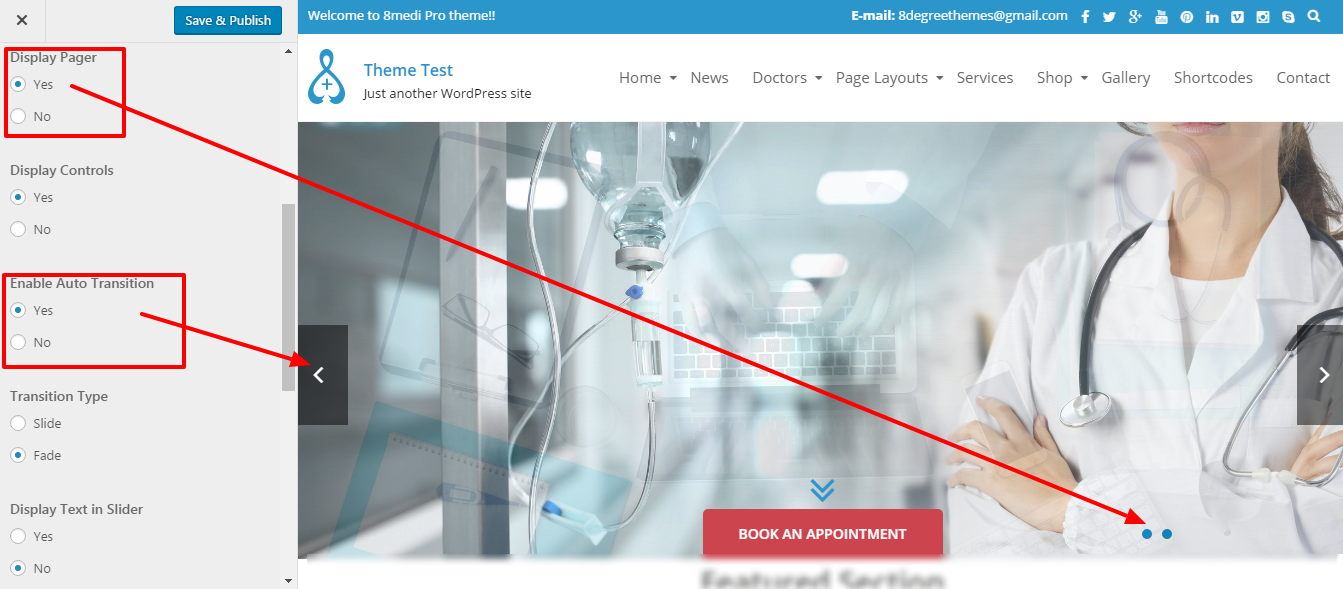 Dominate with EightMedi Pro: Premium Medical WordPress Theme - 8DegreeThemes