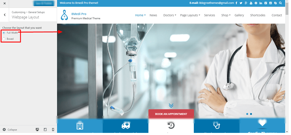 Dominate with EightMedi Pro: Premium Medical WordPress Theme - 8DegreeThemes