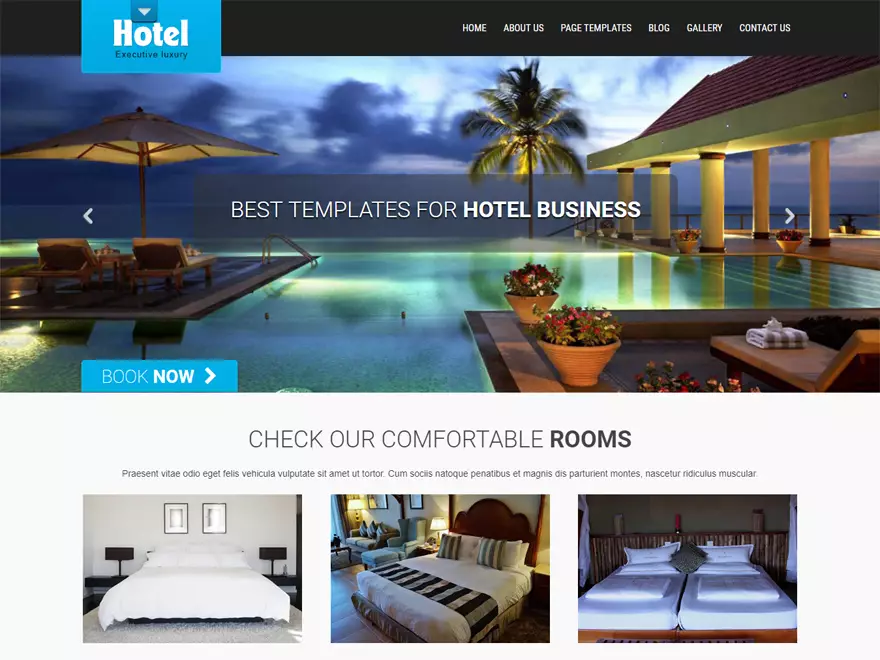 21+ Best Free Hotel Resort and BnB WordPress Themes 2024 - 8DegreeThemes