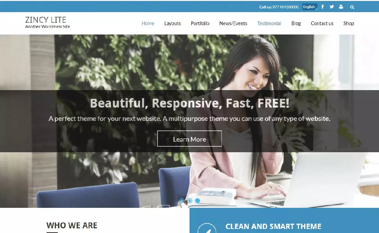 35 Best Free Responsive WordPress Themes in 2024 - 8DegreeThemes