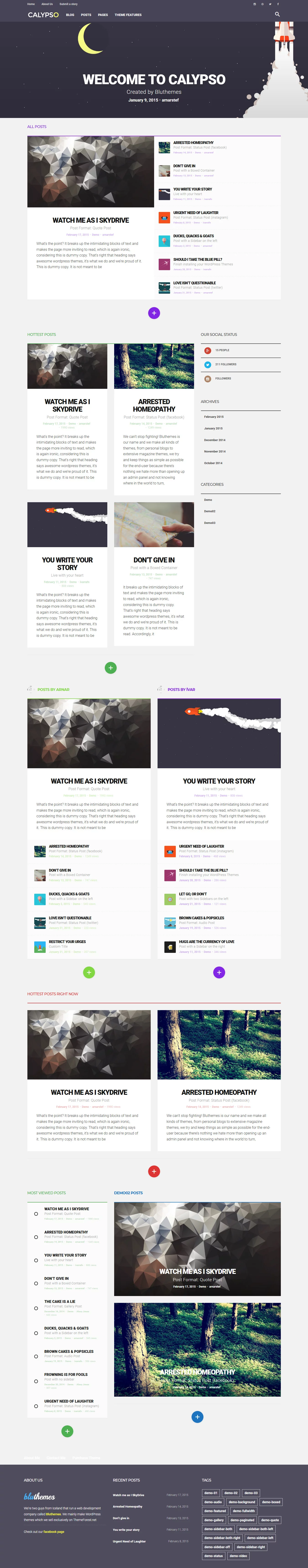 10+ Best Premium Material Design WordPress Themes - 8DegreeThemes