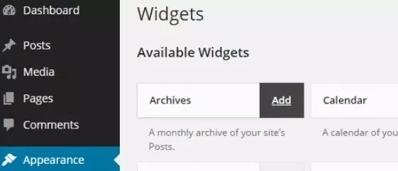 How to Add WordPress Widgets in Accessibility Mode? - 8DegreeThemes
