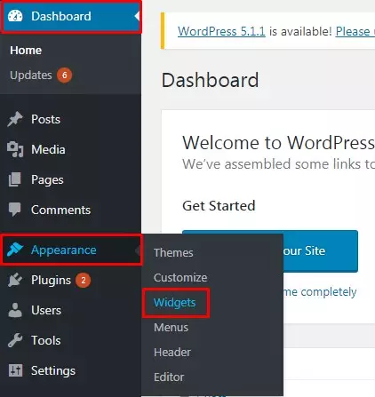 How to Add WordPress Widgets in Accessibility Mode? - 8DegreeThemes