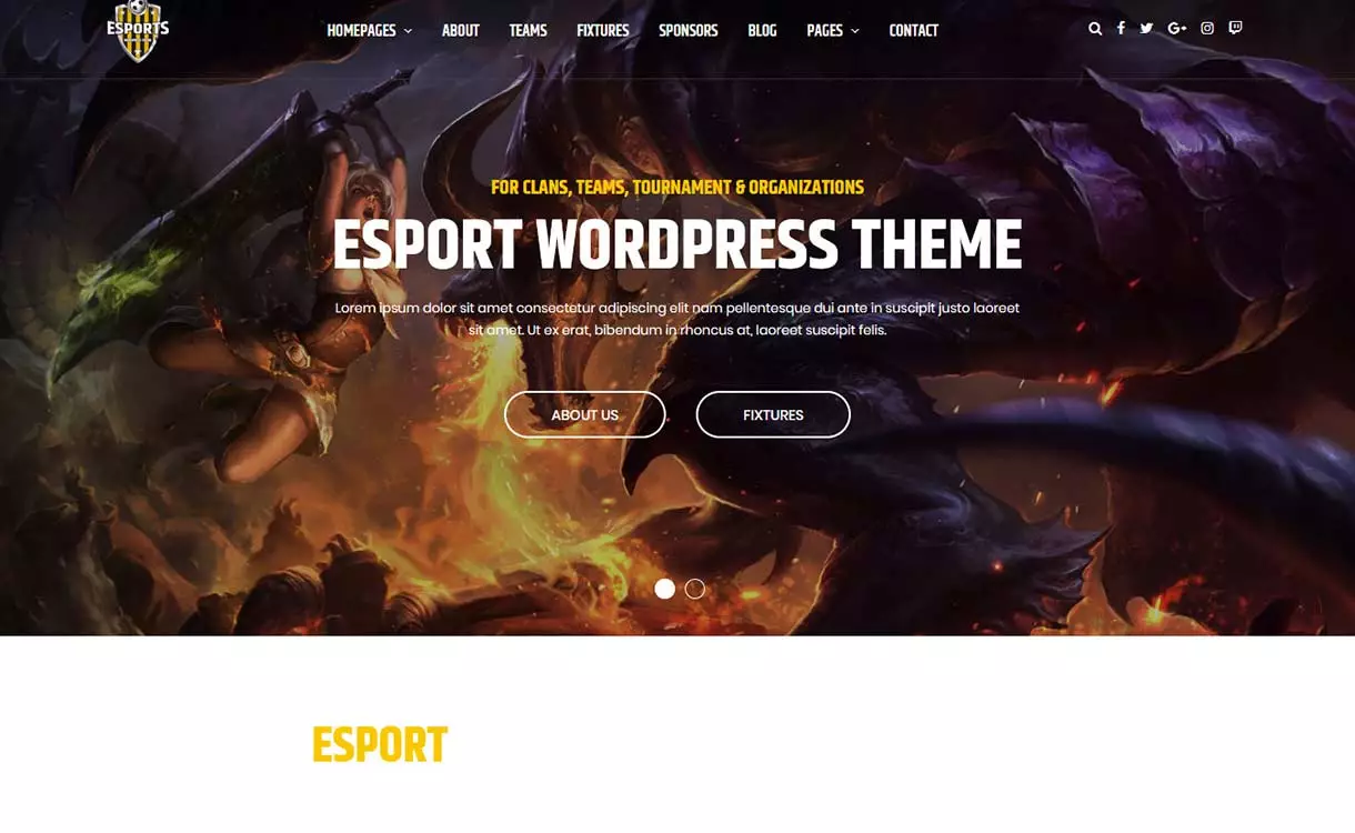10+ Best Premium Gaming WordPress Themes - 8DegreeThemes