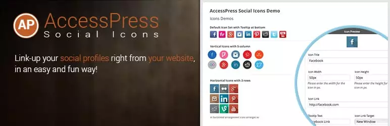 Free WordPress Social Icons Plugins – 8DegreeThemes