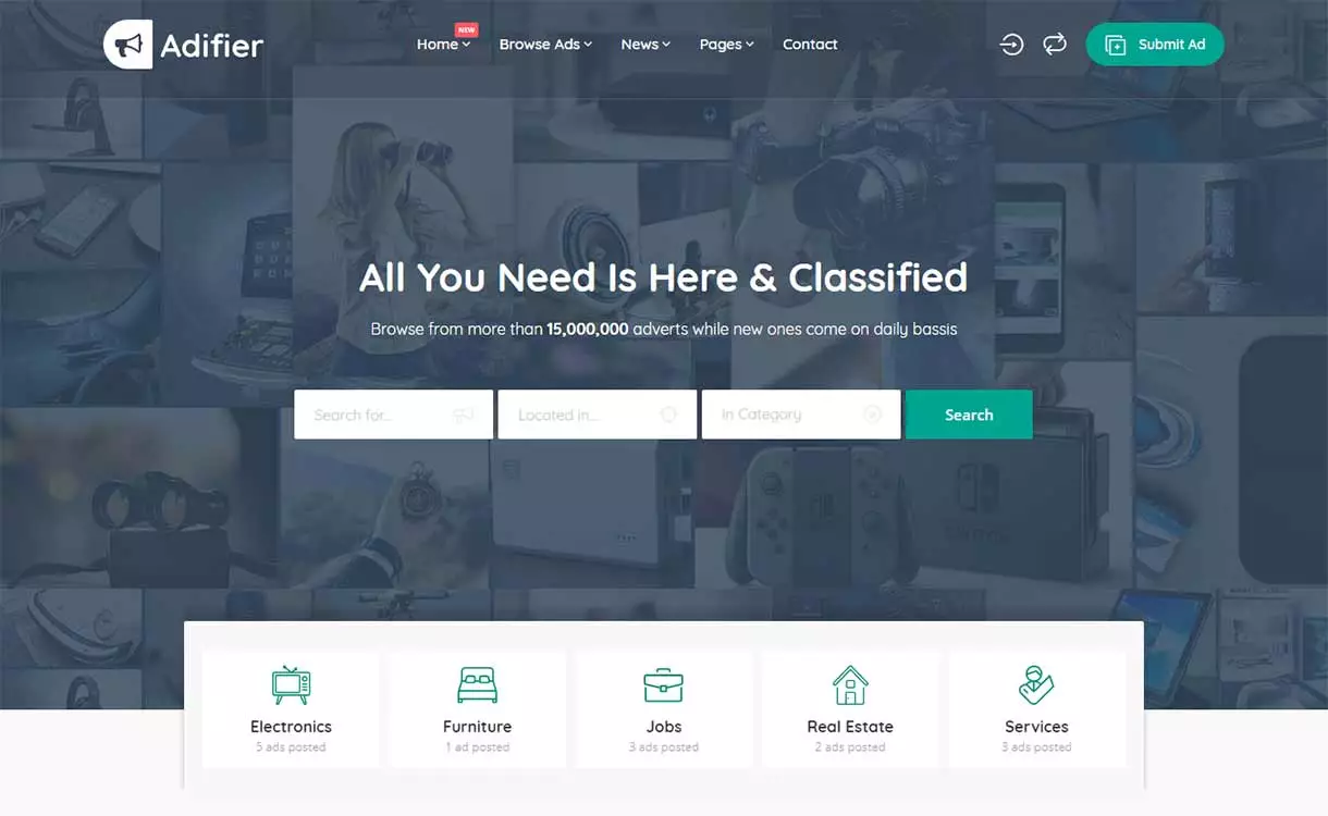 10+ Best Premium Classified WordPress Themes – 8DegreeThemes