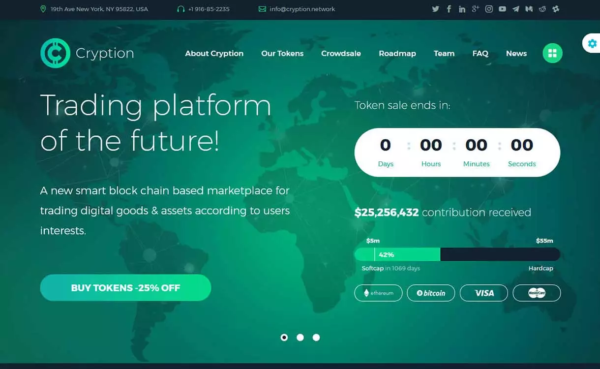 10+ Best WordPress Cryptocurrency Themes (Premium Version) - 8DegreeThemes