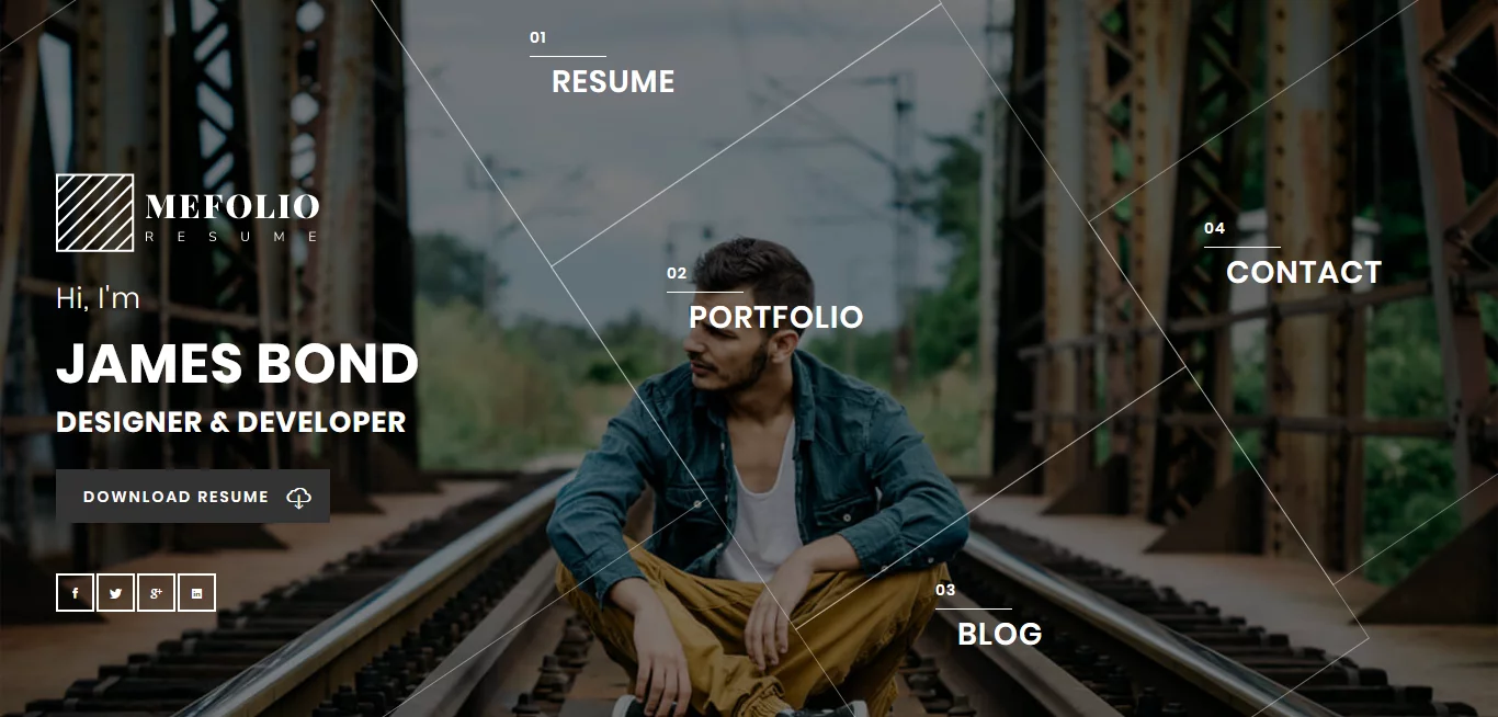10+ Best Premium Resume WordPress Themes - 8DegreeThemes