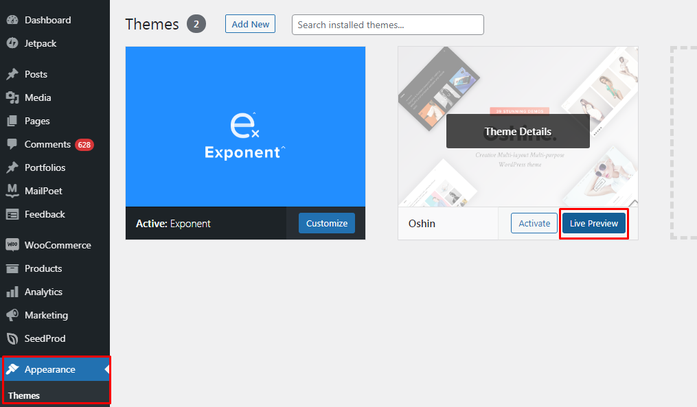 How to Change the WordPress Theme Without Losing Content - 8DegreeThemes