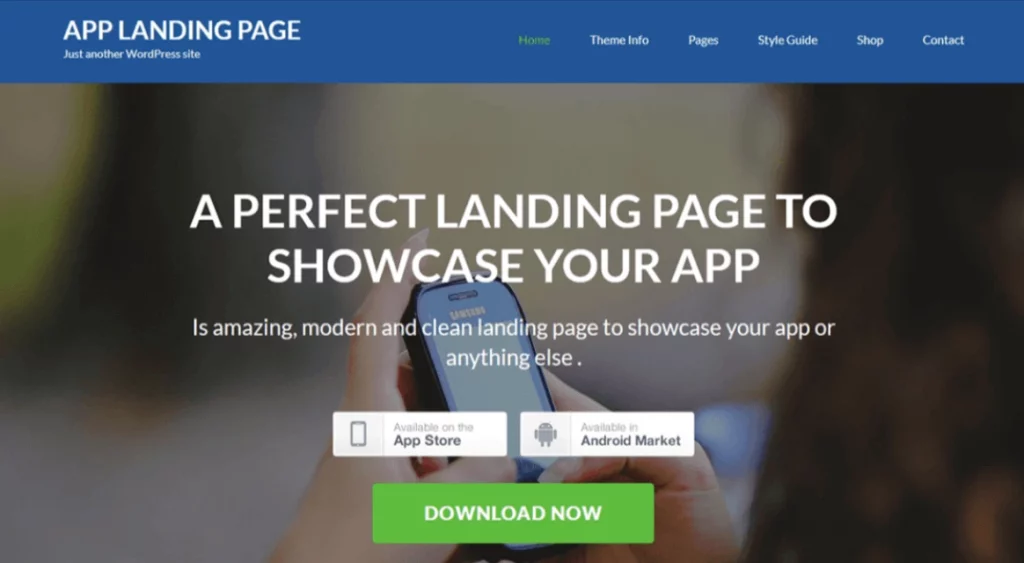 10+ Best Free Mobile App WordPress Themes - 2024 - 8DegreeThemes