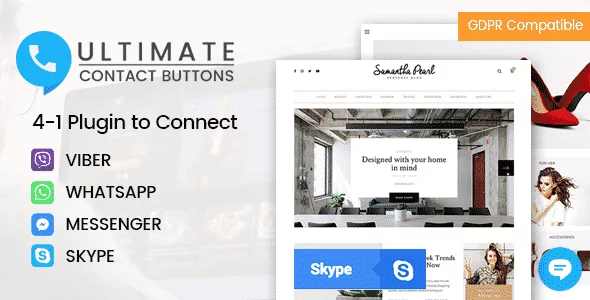 Best WordPress Plugins to Add Contact Buttons - 8DegreeThemes