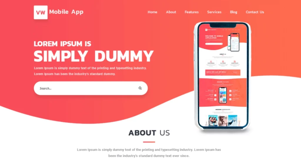 10+ Best Free Mobile App WordPress Themes - 2024 - 8DegreeThemes