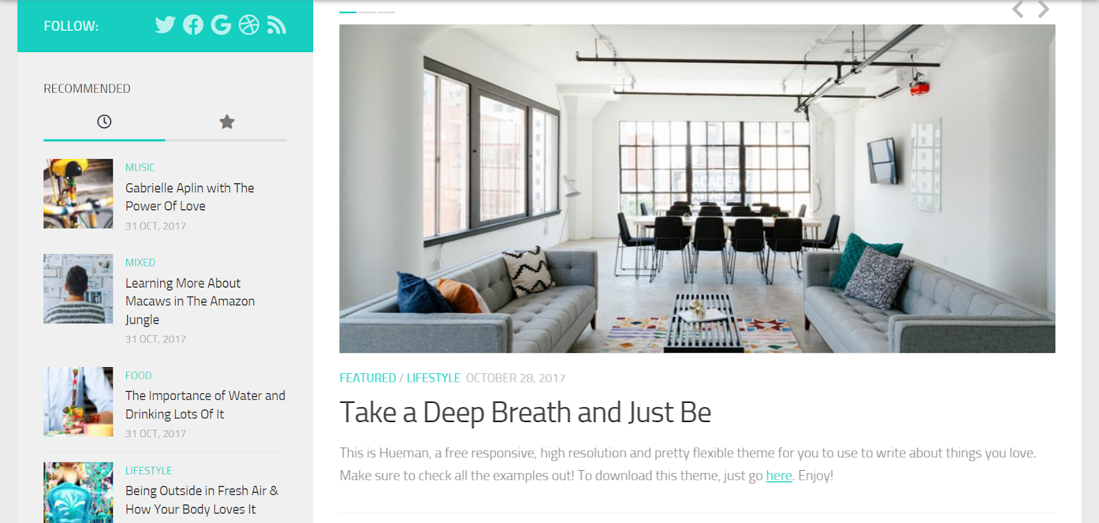 15+ Best Simple WordPress Themes for Free - 8DegreeThemes